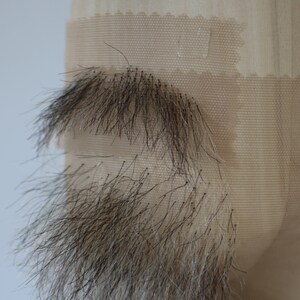 The Izzy Yak Hair Fake Grey Beard Realistic Salt and Pepper Costume ...