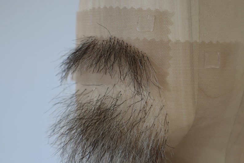 The Izzy Yak Hair Fake Grey Beard Realistic Salt and Pepper Costume ...