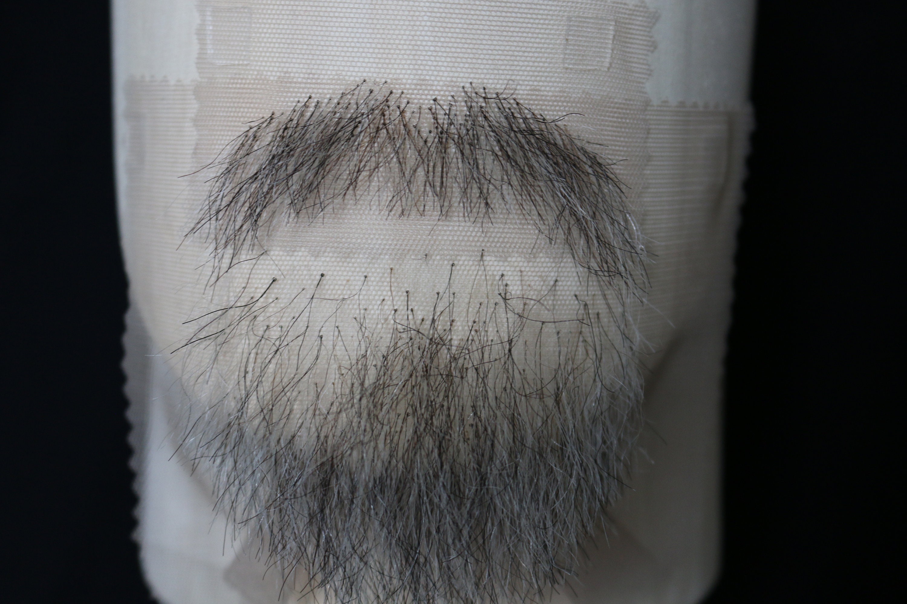 The Izzy Yak Hair Fake Grey Beard Realistic Salt and Pepper Costume ...