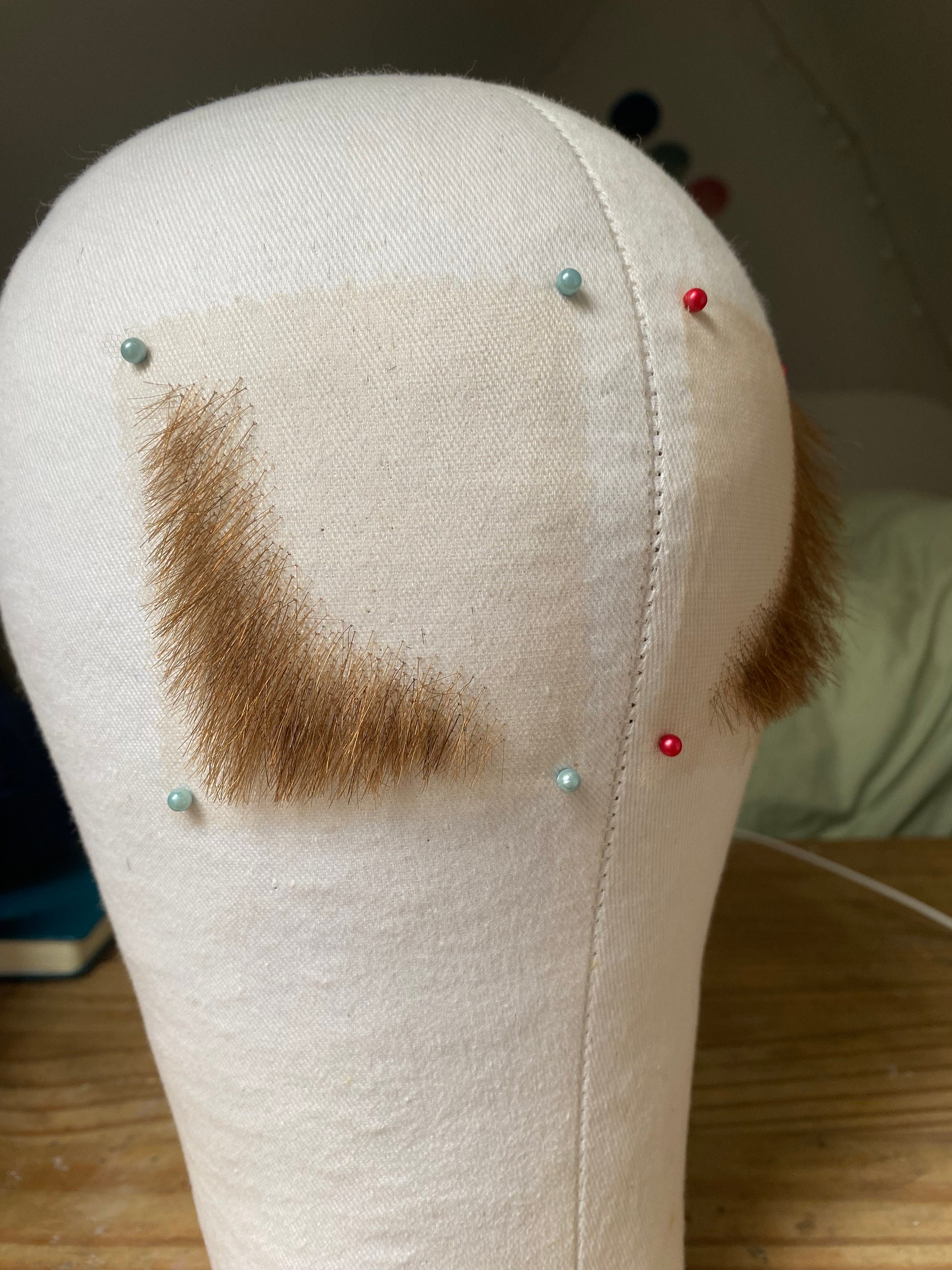 The Darcy Realistic Human Hair Side Burns Mutton Chops Brown Historical ...