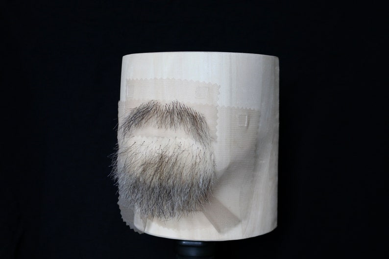 The Izzy Yak Hair Fake Grey Beard Realistic Salt and Pepper Costume ...