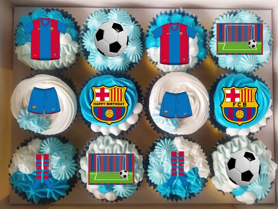 Barcelona Cupcake Cakes For Boys