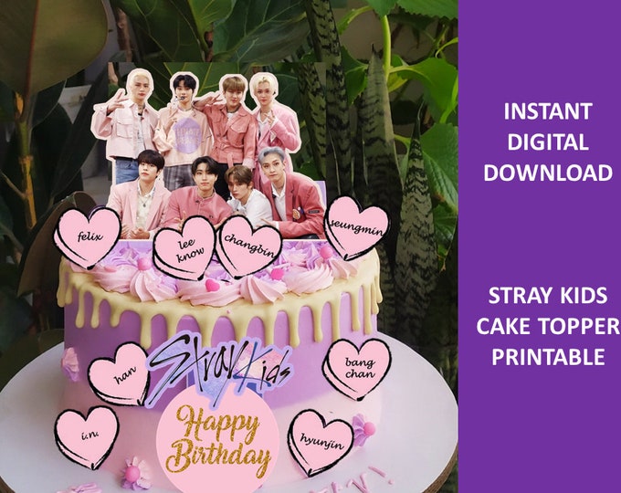 Stray Kids Skzoo Cupcake Toppers Skzoo Cupcake Topper Stray Kids ...