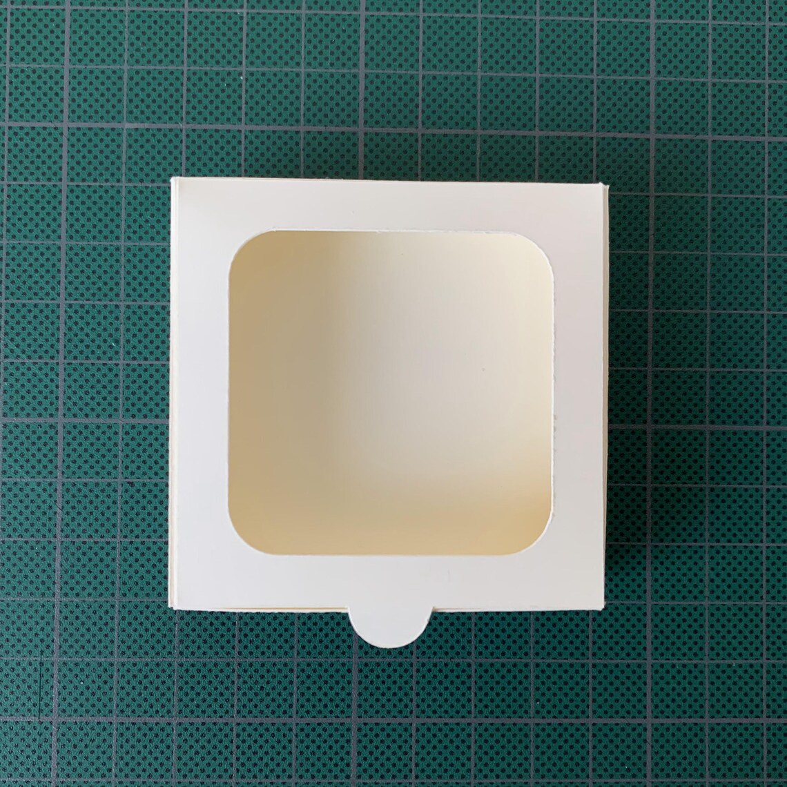 Gift Box Template Window Box No Glue Box SVG PDF 8.5x11 - Etsy