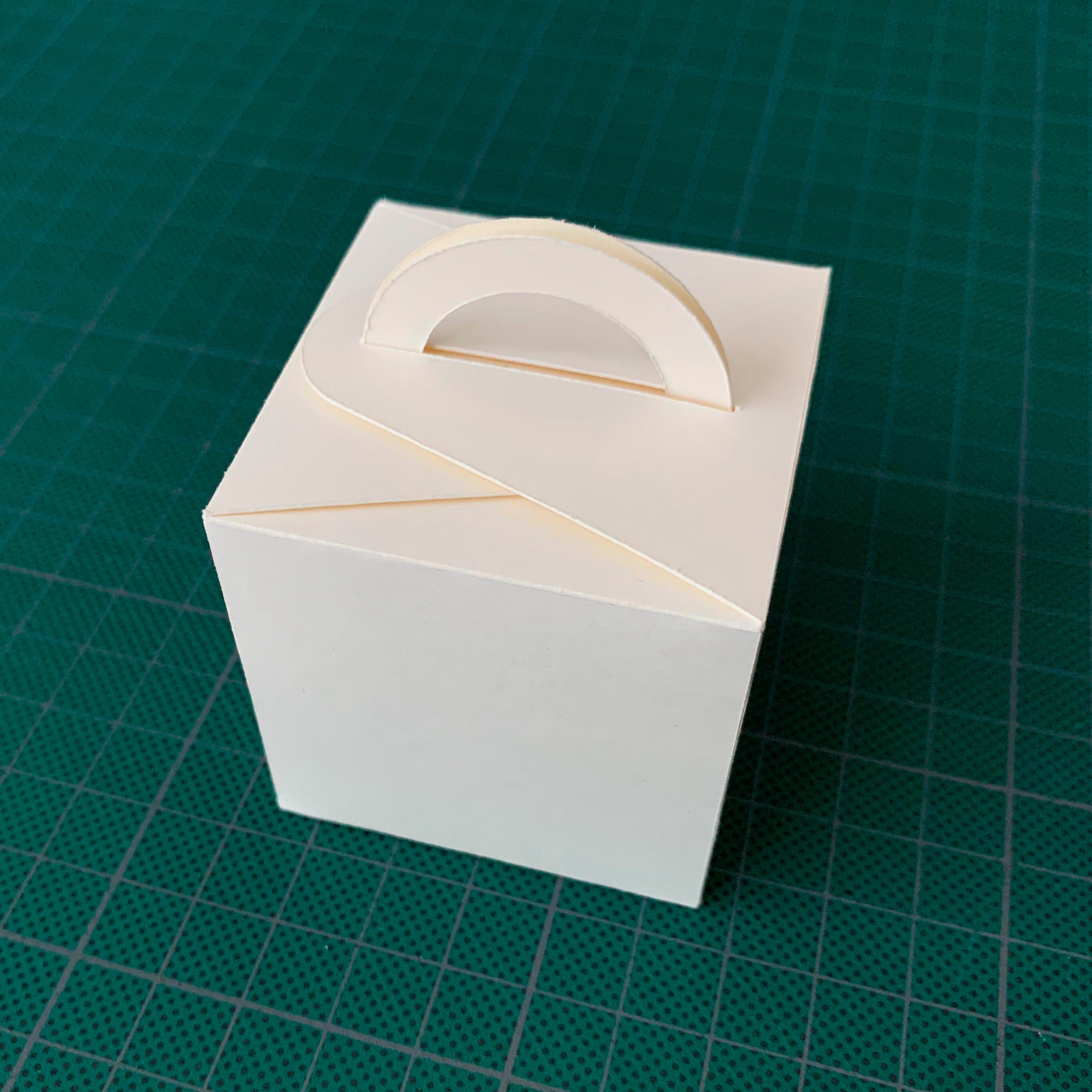 Gift Box With Handle Template, SVG, PDF, 8.5x11, A4, A3 Sheet Instant ...