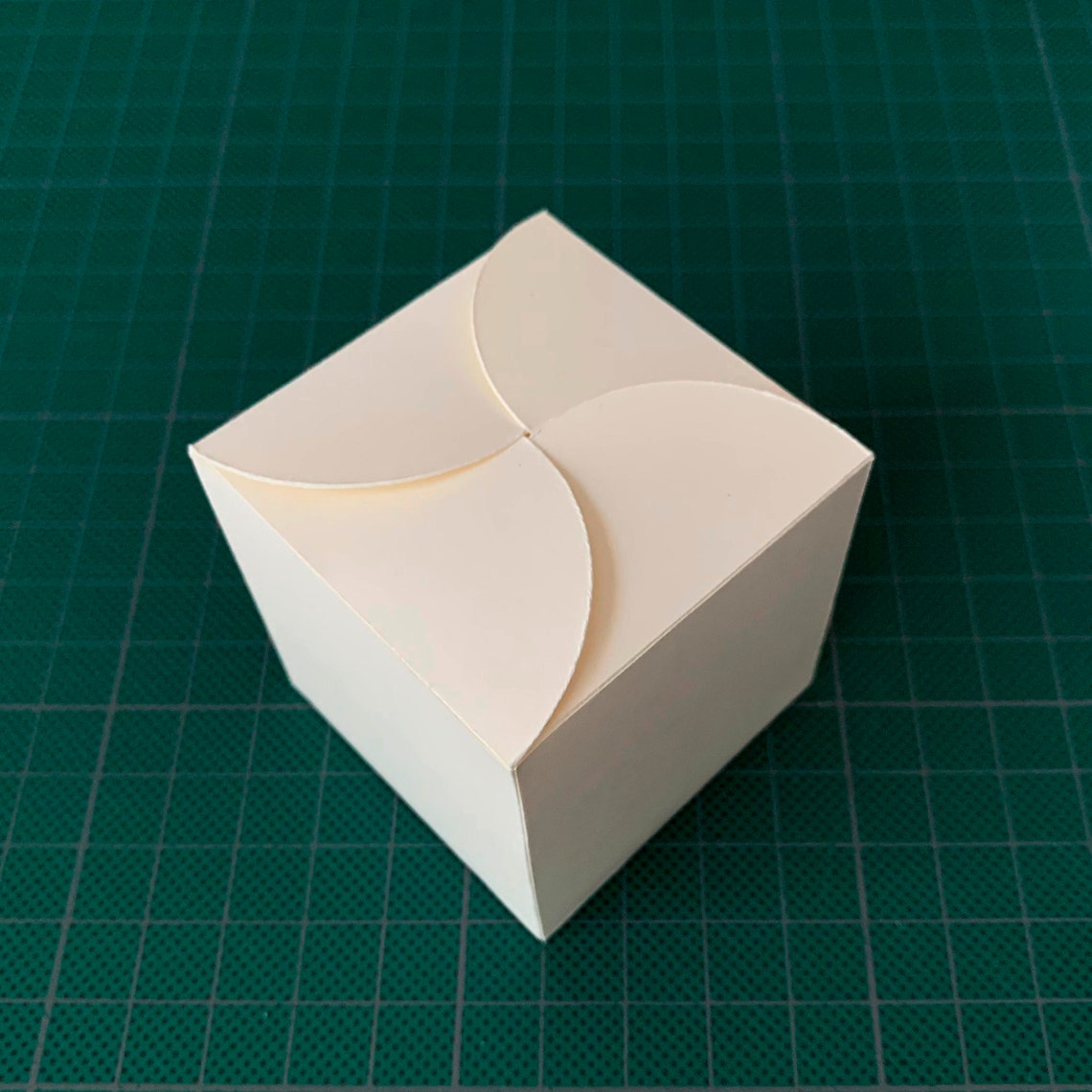 Square Gift Box Template, SVG, PDF, 8.5x11, A4, A3 Sheet Instant ...