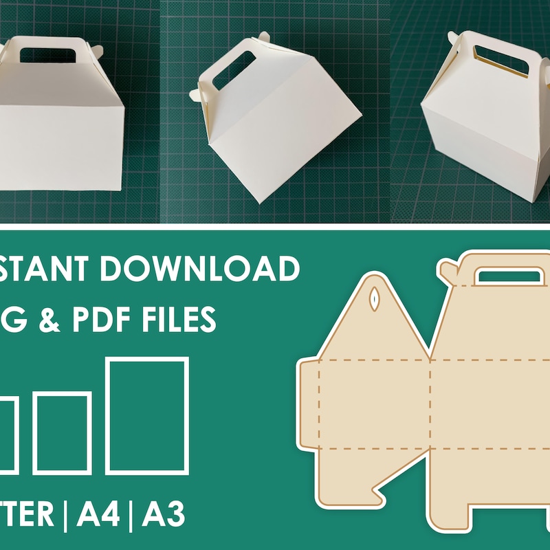 4 Gable Box - Etsy UK