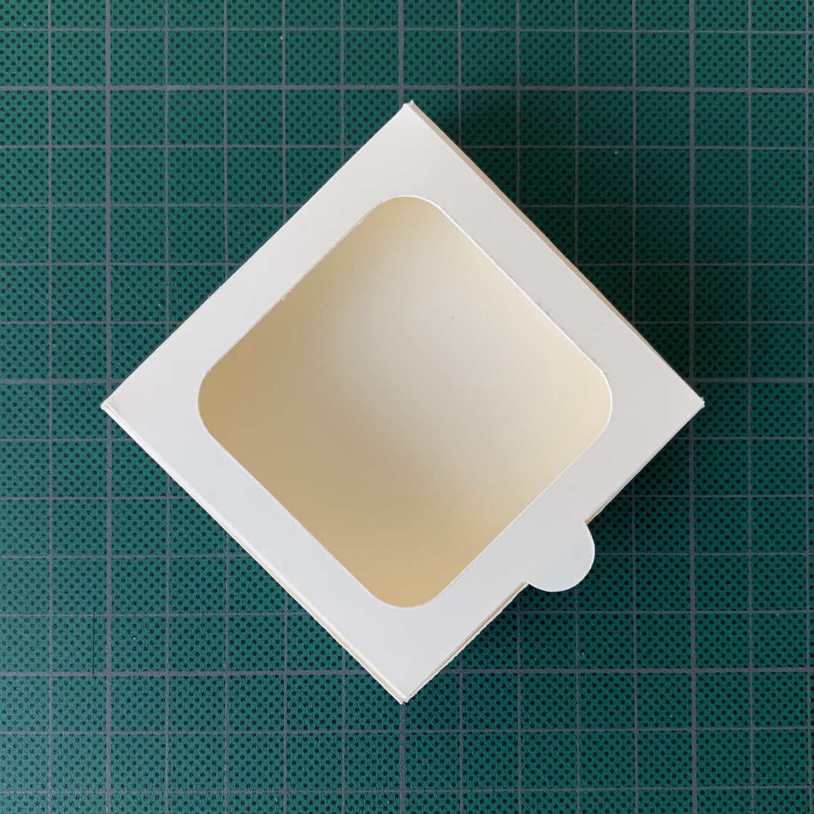 Gift Box Template Window Box No Glue Box SVG PDF 8.5x11 - Etsy