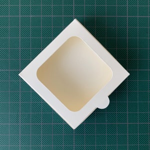 Gift Box Template, Window Box, No Glue Box, SVG, PDF, 8.5x11, A4, A3 ...