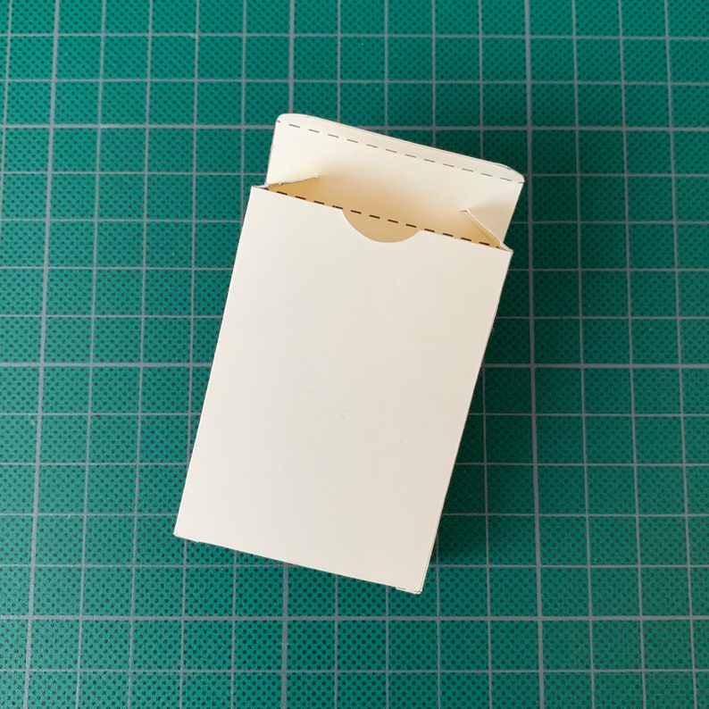 Plantilla de caja de cartas SVG, PDF, 8.5x11, A4, A3 Hoja Descarga ...