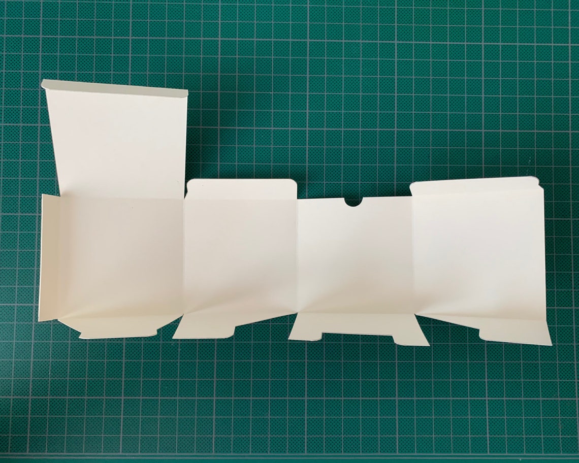 Classic Box Template SVG PDF 8.5x11 A4 A3 Sheet Instant | Etsy