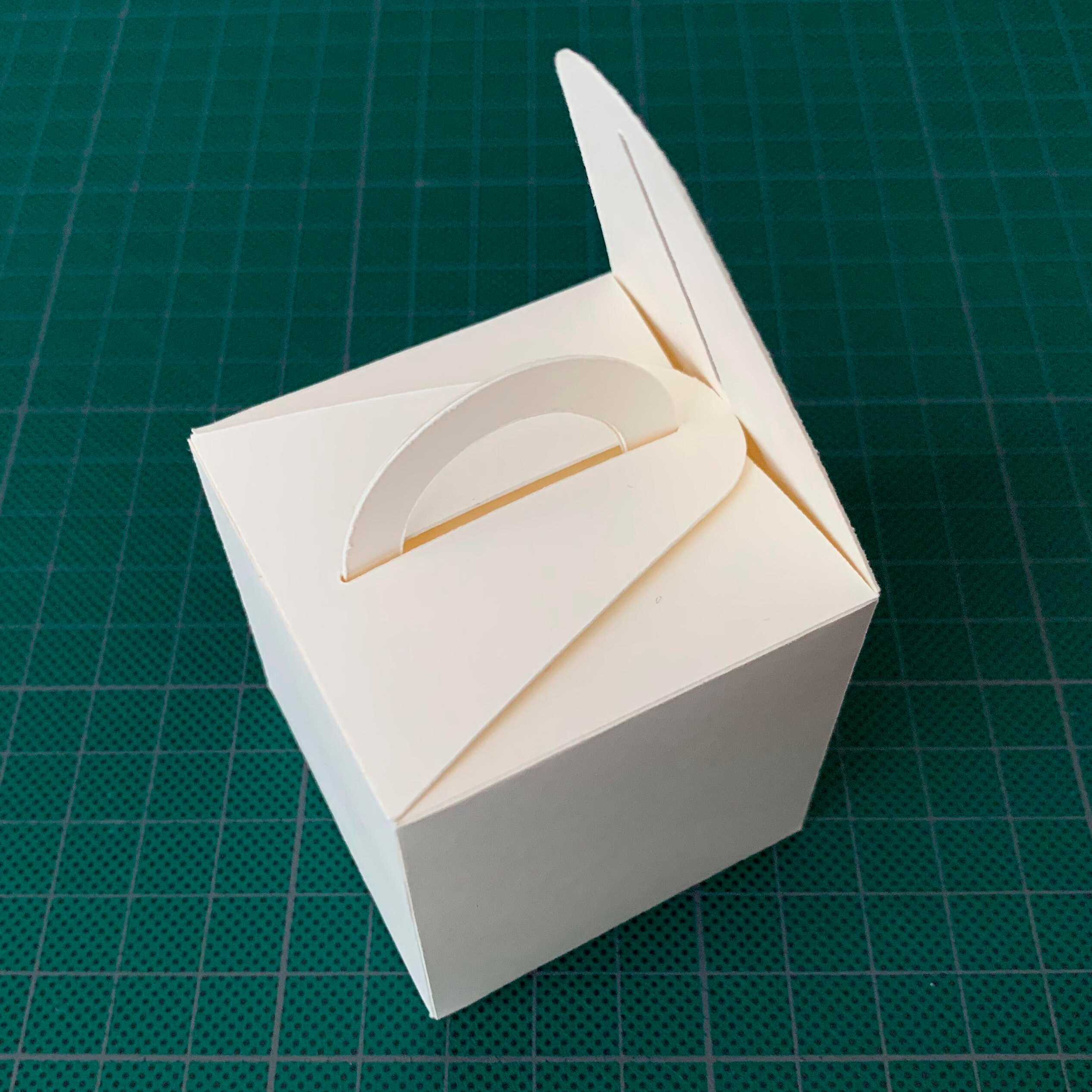 Gift Box With Handle Template, SVG, PDF, 8.5x11, A4, A3 Sheet Instant ...