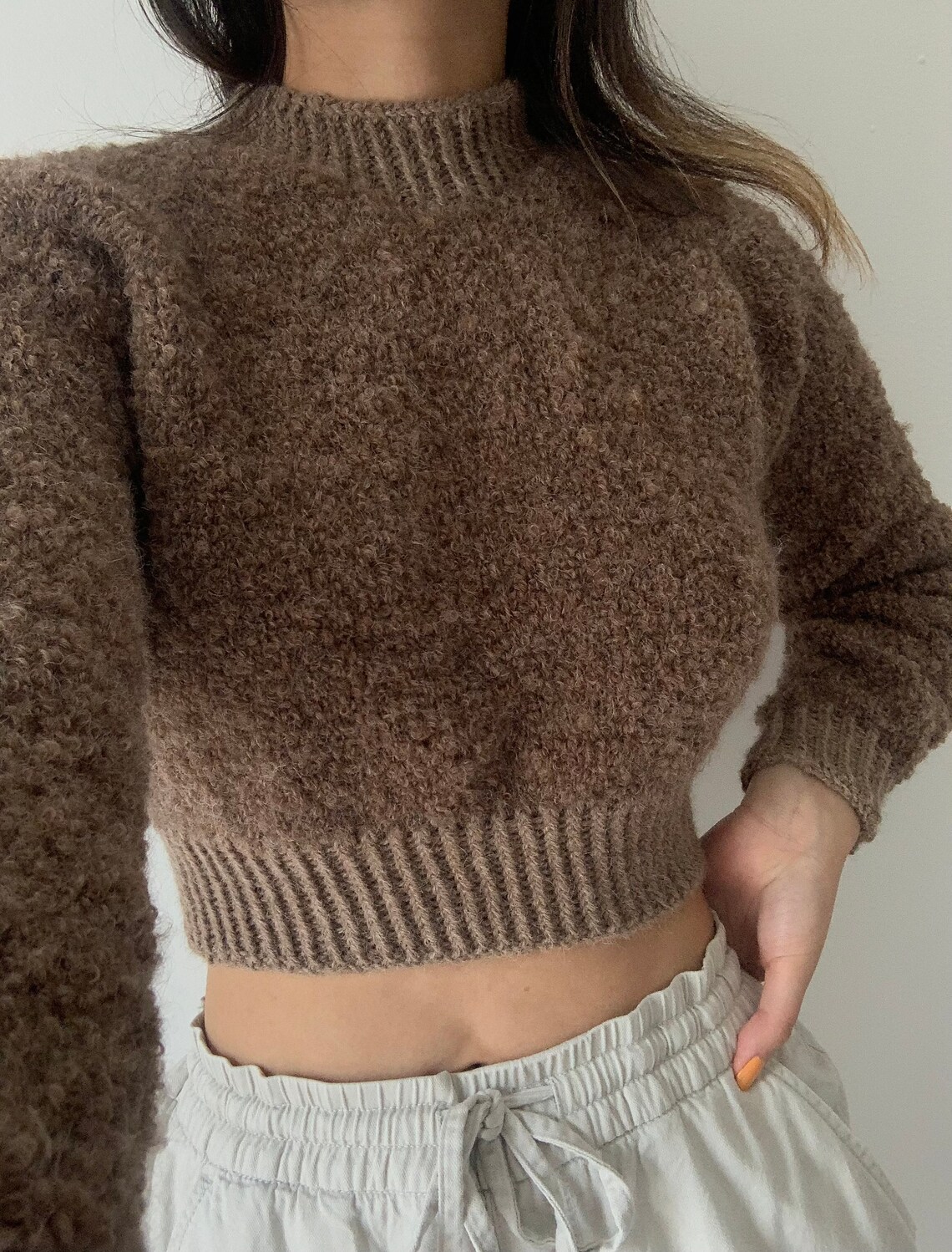 Bison Sweater Knitting Pattern. Easy Top-down Raglan Sweater. - Etsy