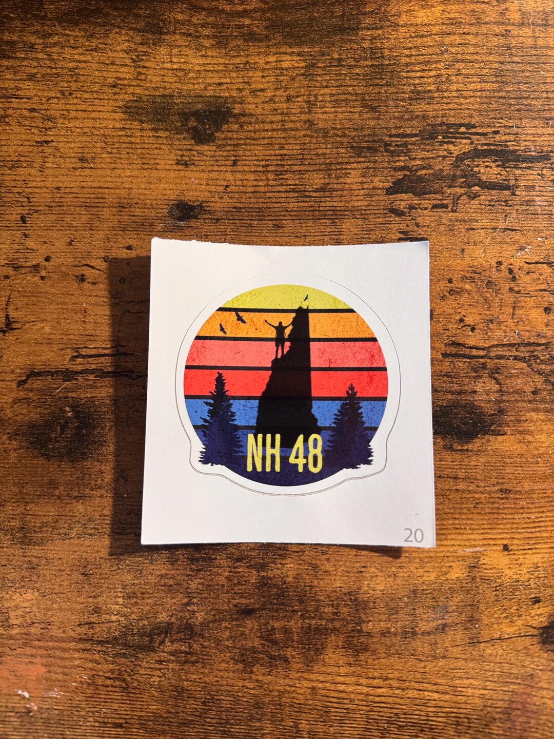 NH48 Hiking Sticker | Water Bottle Sticker | Hiking Sticker | Hike New ...