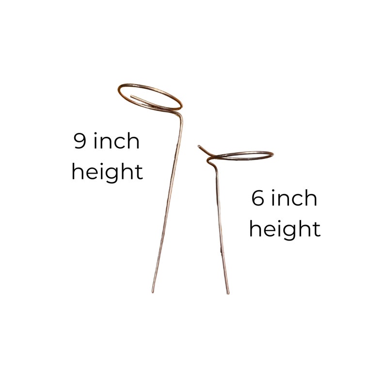 Copper Loop Plant Trellis for Climbing Plants Added Support - Etsy