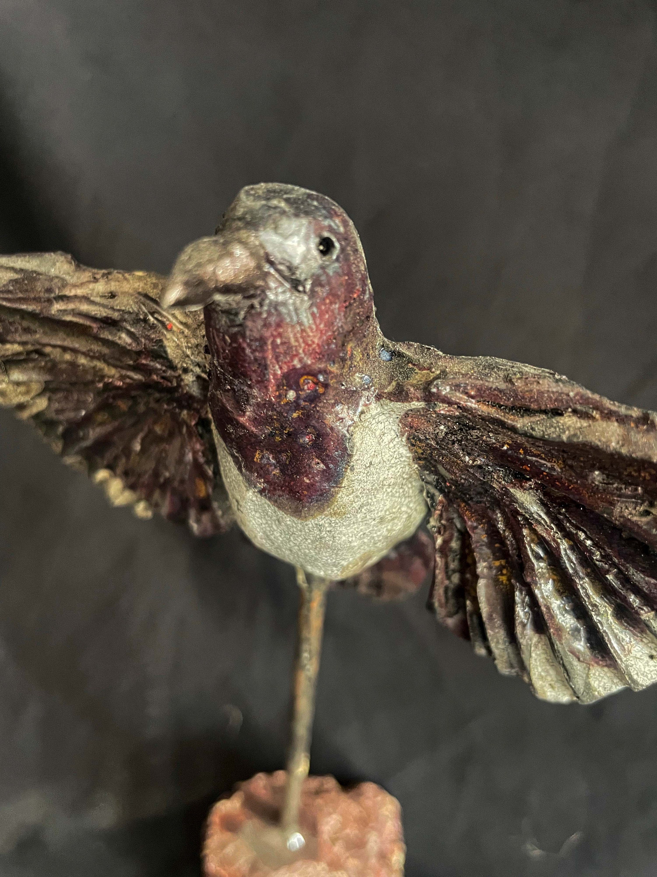 Handmade Ceramic Flying Magpie Sculpture - Etsy