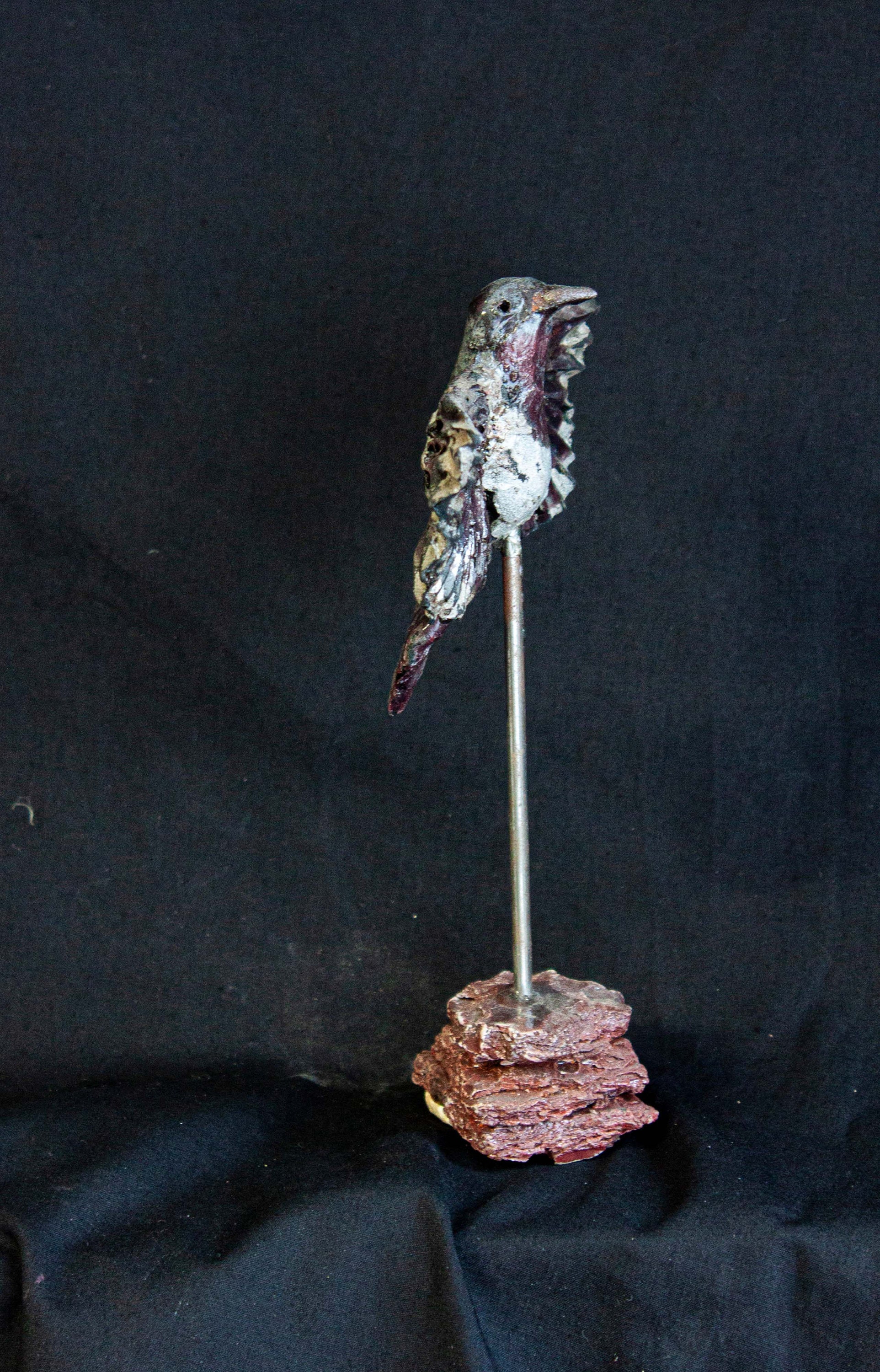 Handmade Ceramic Flying Magpie Sculpture - Etsy