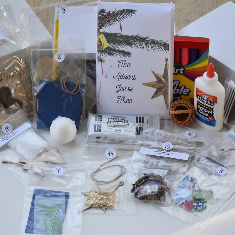 Advent Jesse Tree - Etsy