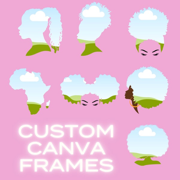 Canva Frames Png - Etsy