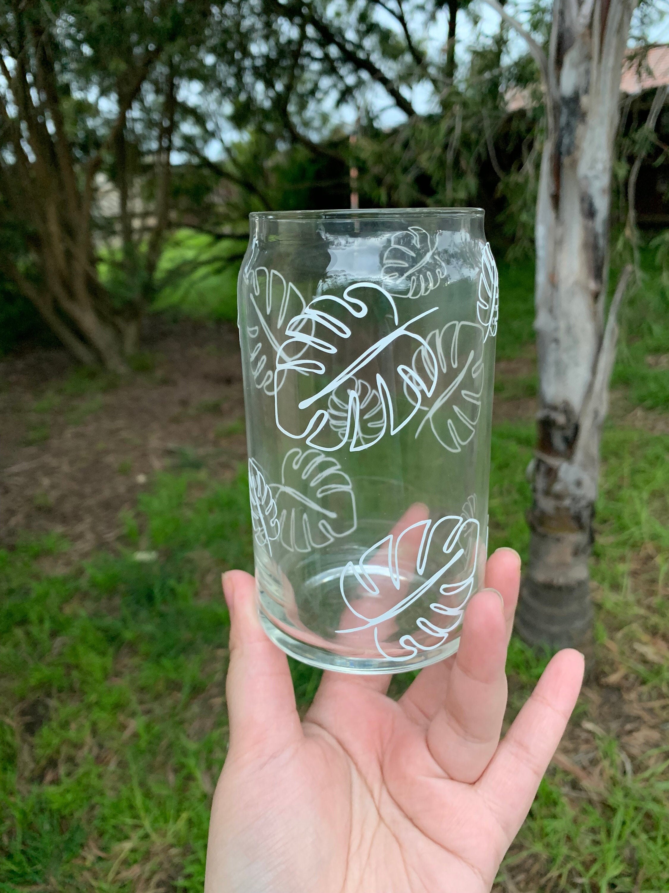 Personalised Can Shape Glass 473ml - Etsy.de