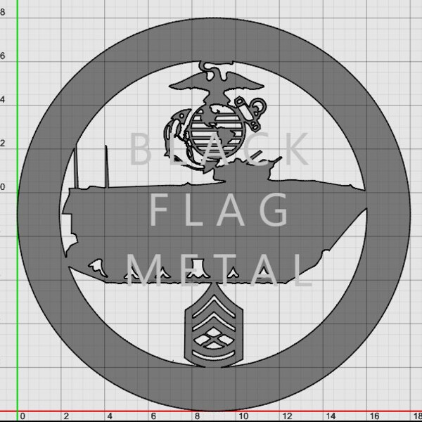 Marine Corps Dxf - Etsy