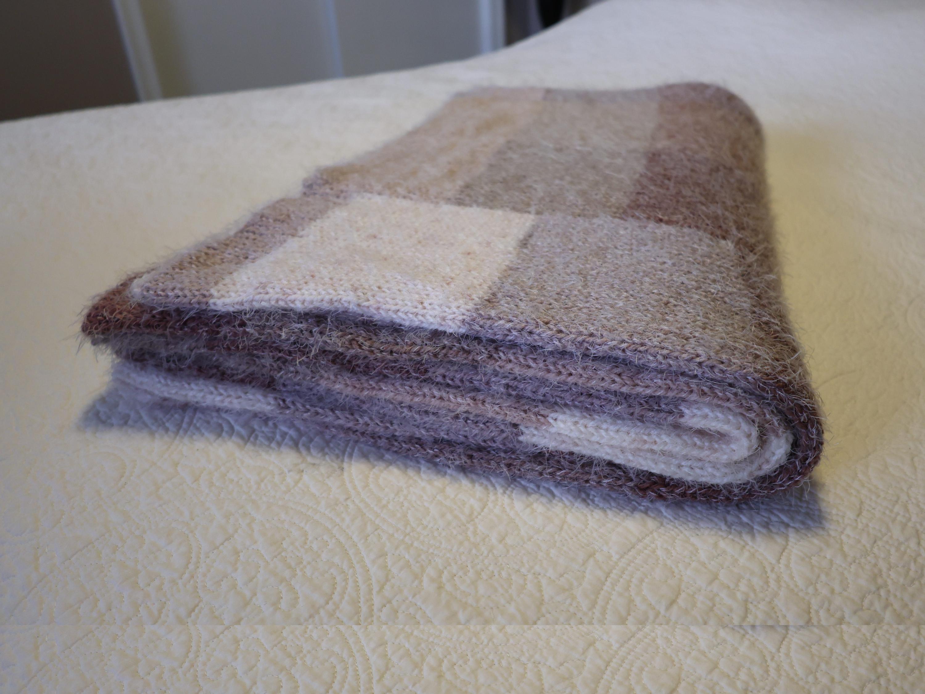 Patchwork Quilt Circular Knitting Machine Pattern for Addi & Sentro ...