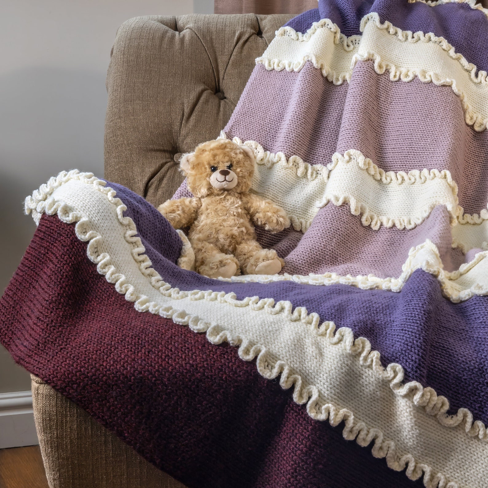 Addi/sentro Circular Knitting Machine Pattern - Horizontal Stripes ...