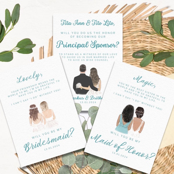 Principal Sponsors Wedding Invitation - Etsy