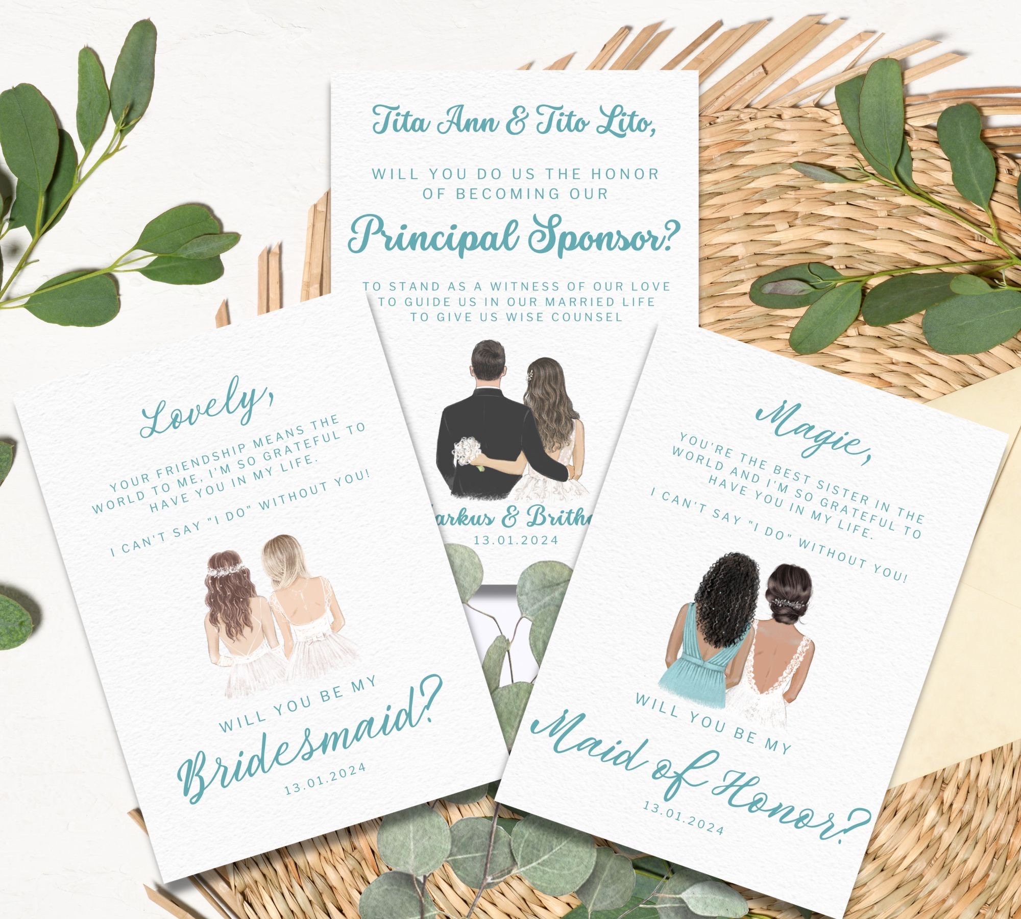 Wedding principal sponsors message | Beachweddingtips.com