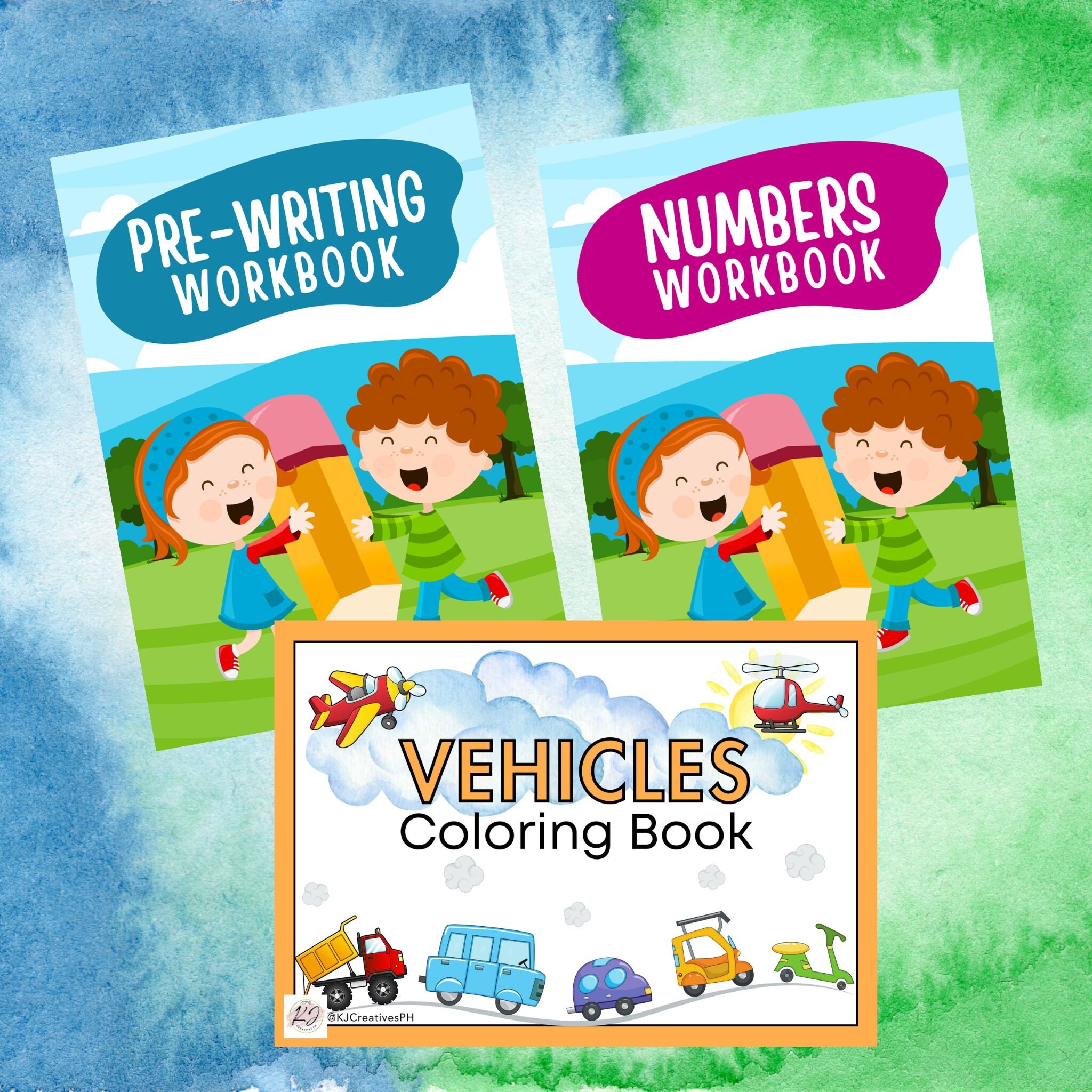 Kindergarten Preschool Pre-k Learning Bundle Printable Activity ...