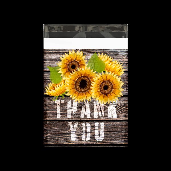 Sunflower Thank You - Etsy