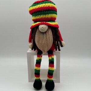 Rasta Gnome Crochet Pattern: Reggae Amigurumi (PDF) - Etsy