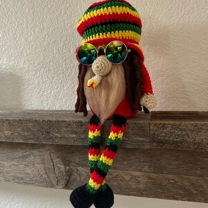 Rasta Gnome Crochet Pattern: Reggae Amigurumi (PDF) - Etsy