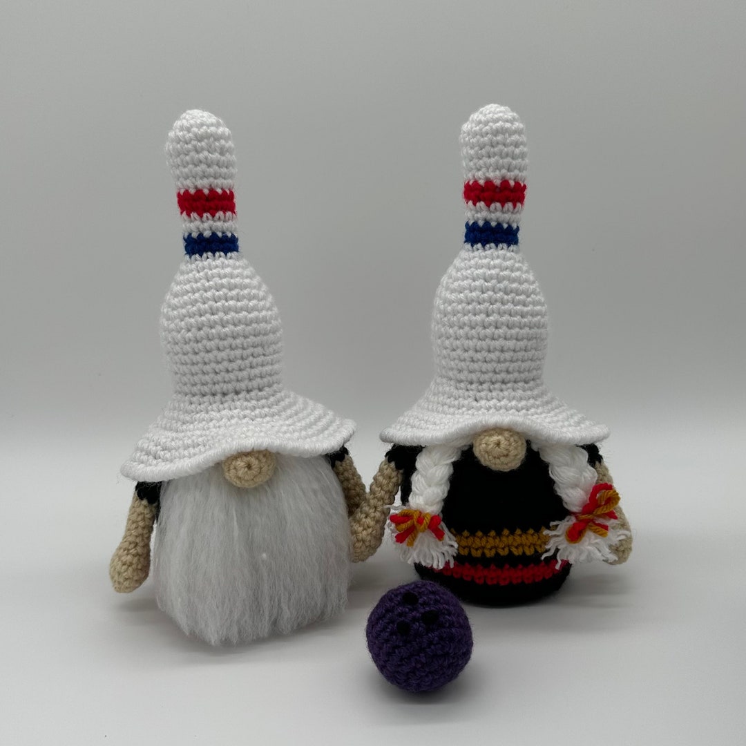 Crochet Gnome Amigurumi Pattern: Bowling Pin Hat (PDF Pattern) - Etsy