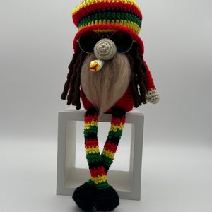 Rasta Gnome Crochet Pattern: Reggae Amigurumi (PDF) - Etsy