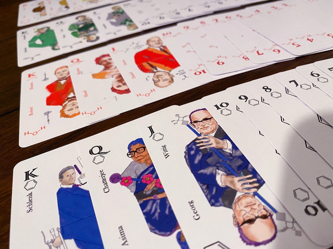 Chemistry Playing Cards - Etsy