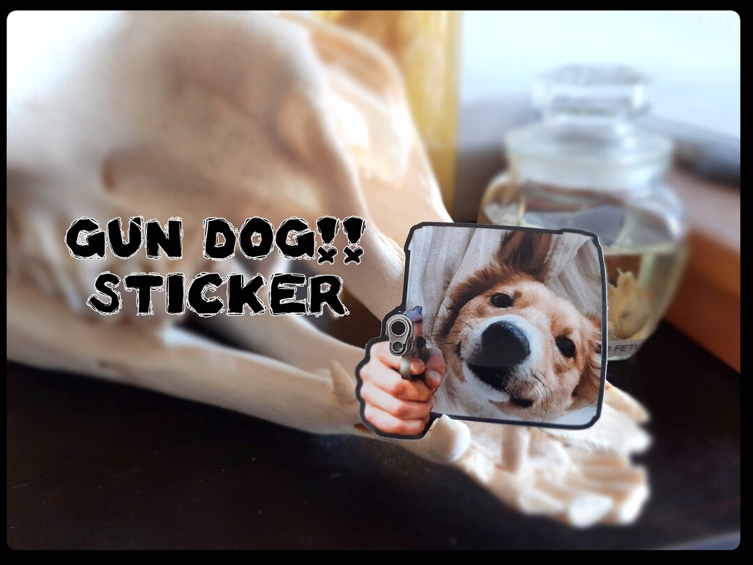GUN DOG Sticker - Etsy