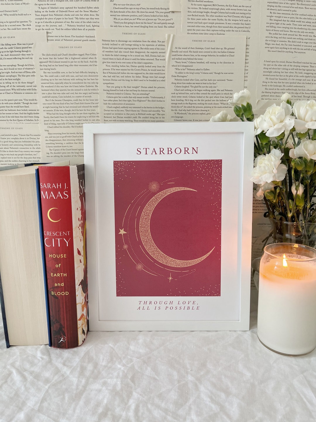 Starborn Crescent City Inspired Print - 8.5x11in - Etsy