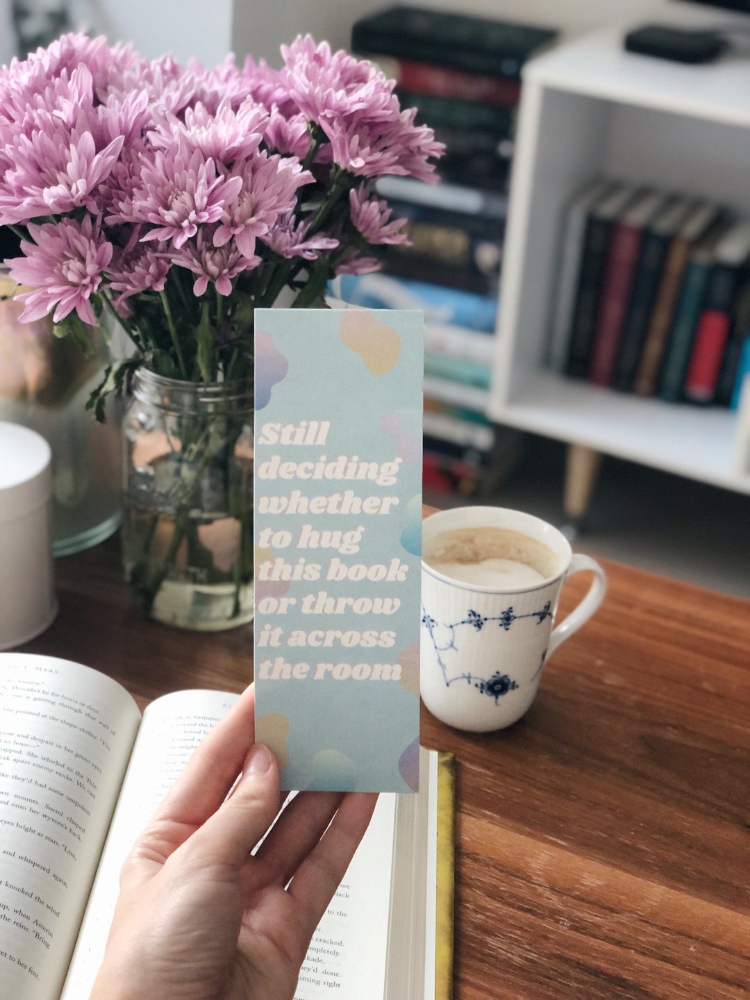 Bookish Feelings Bookmark still Deciding Whether to - Etsy