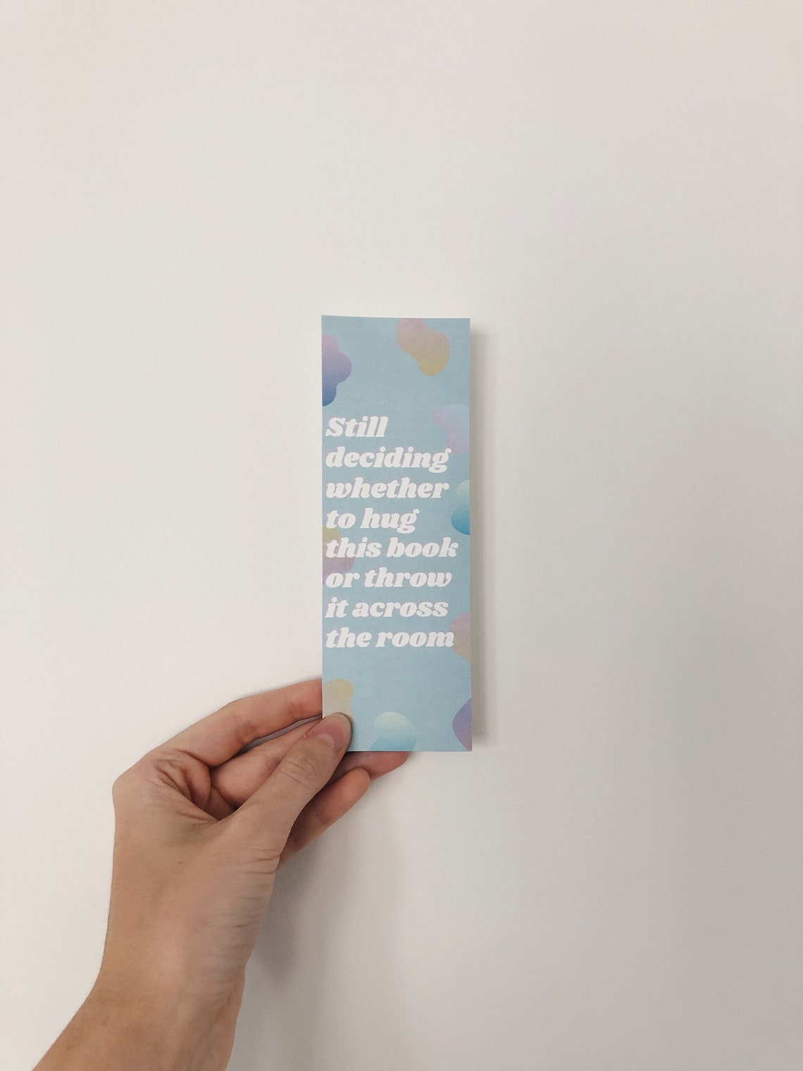 Bookish Feelings Bookmark still Deciding Whether to - Etsy