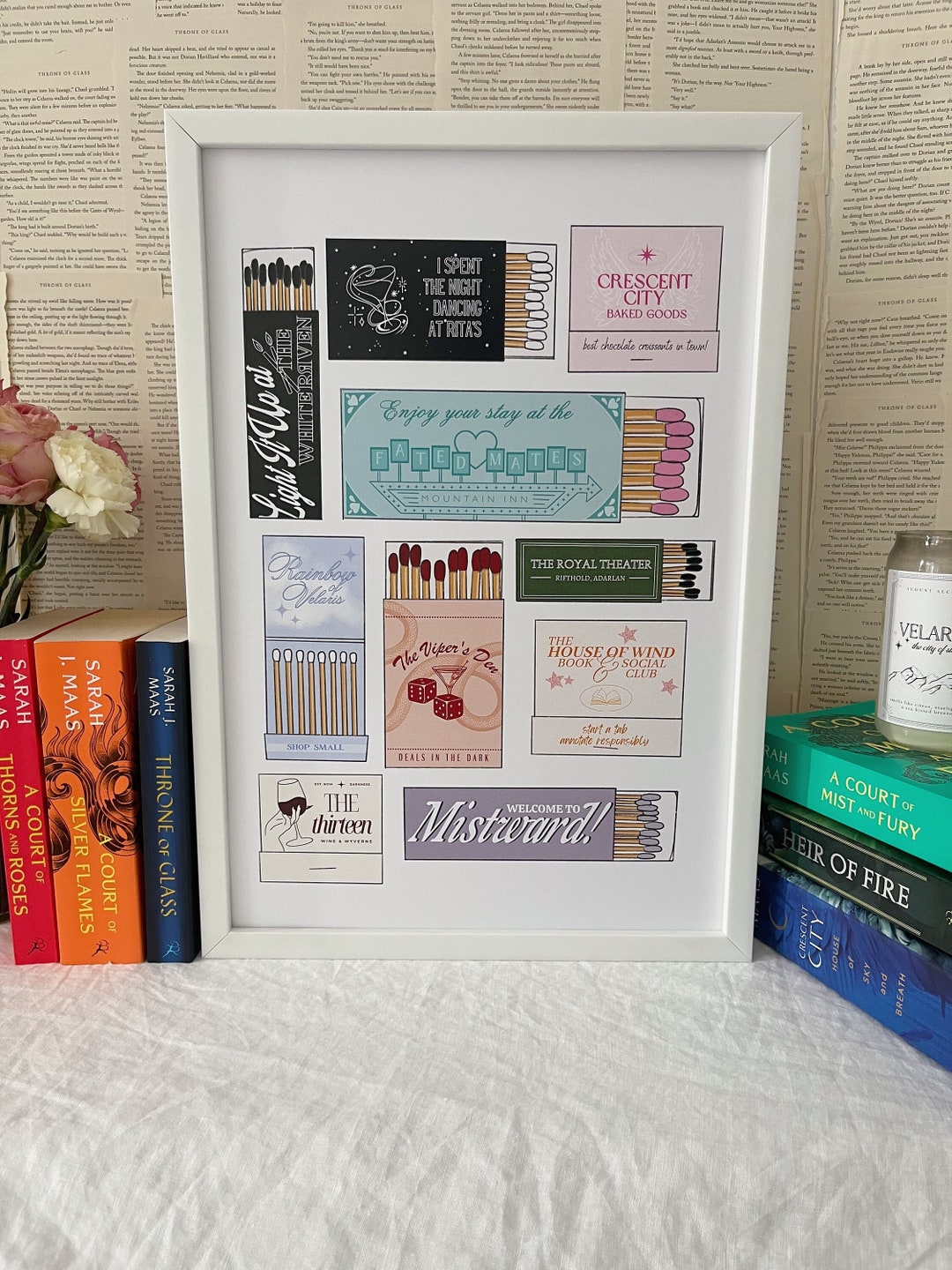 Large Matchbook Print - 13x19in - Etsy