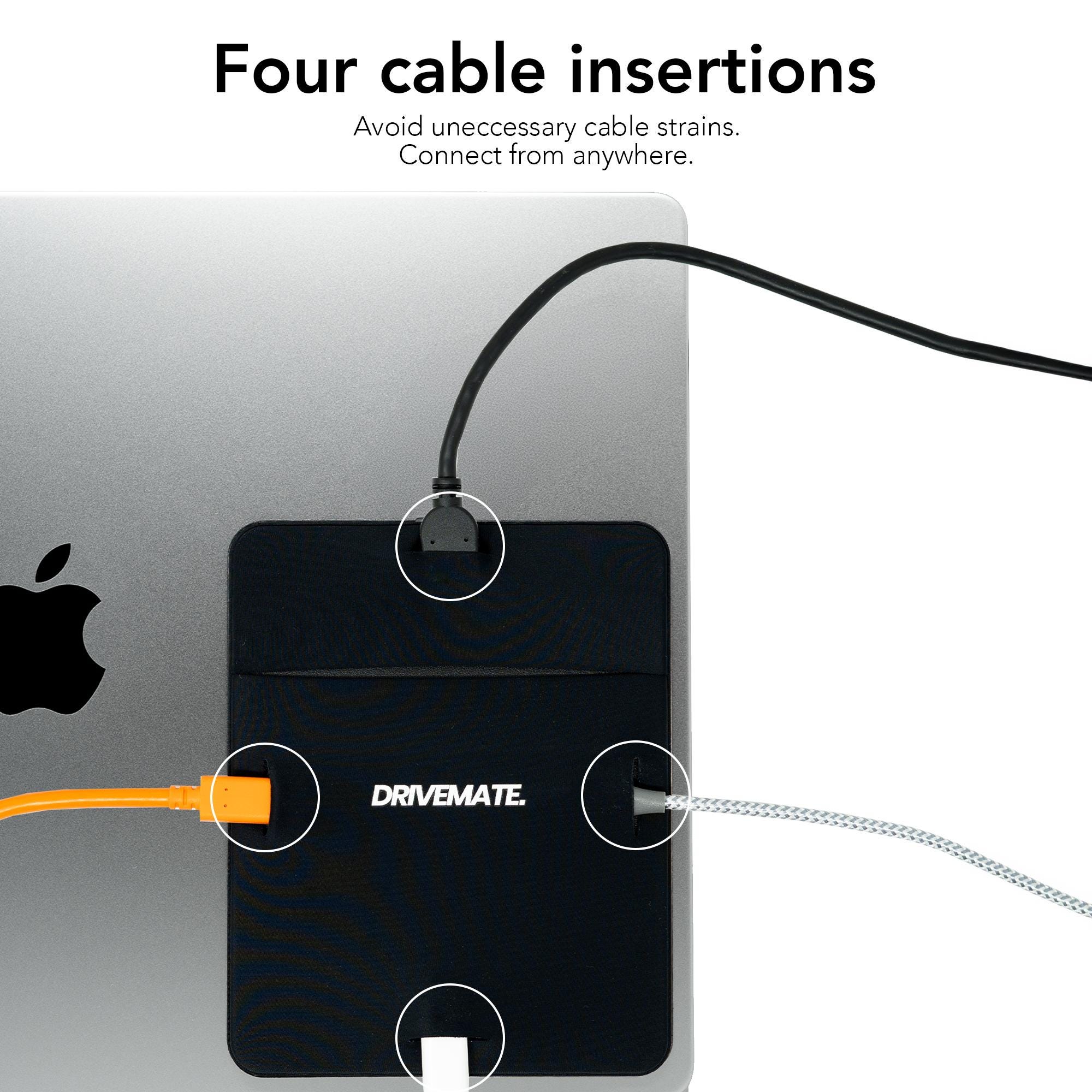 Drivemate - External Hard Drive & SSD Holder for Laptop - Reusable ...