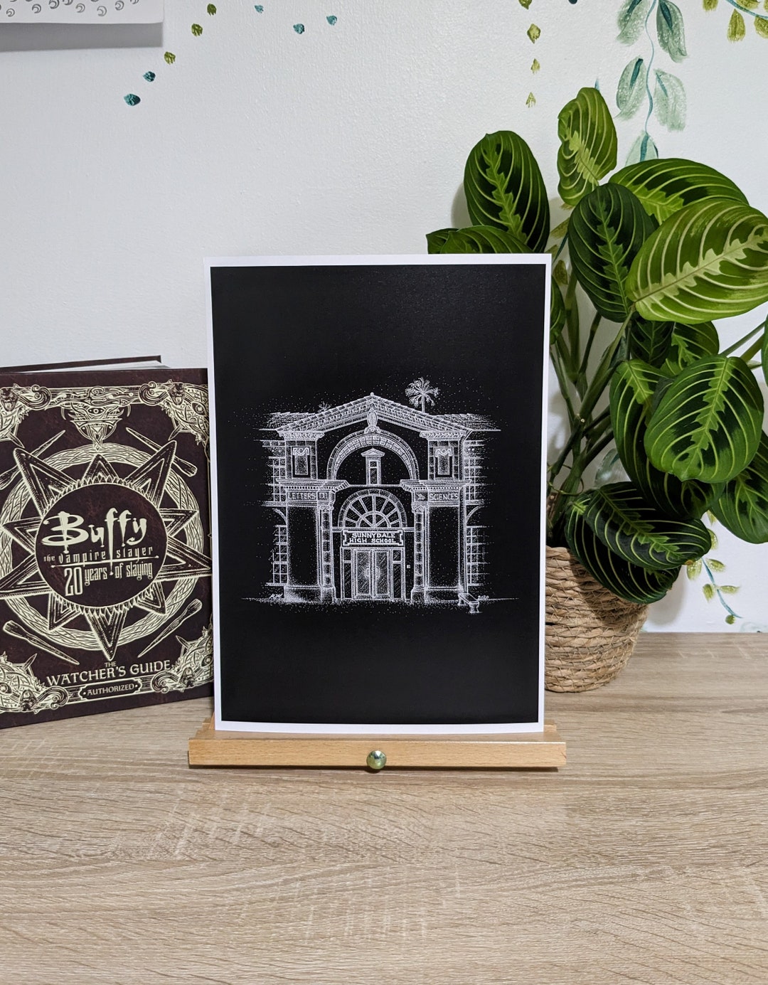 Buffy the Vampire Slayer Sunnydale High School Artwork Print, Wall ...
