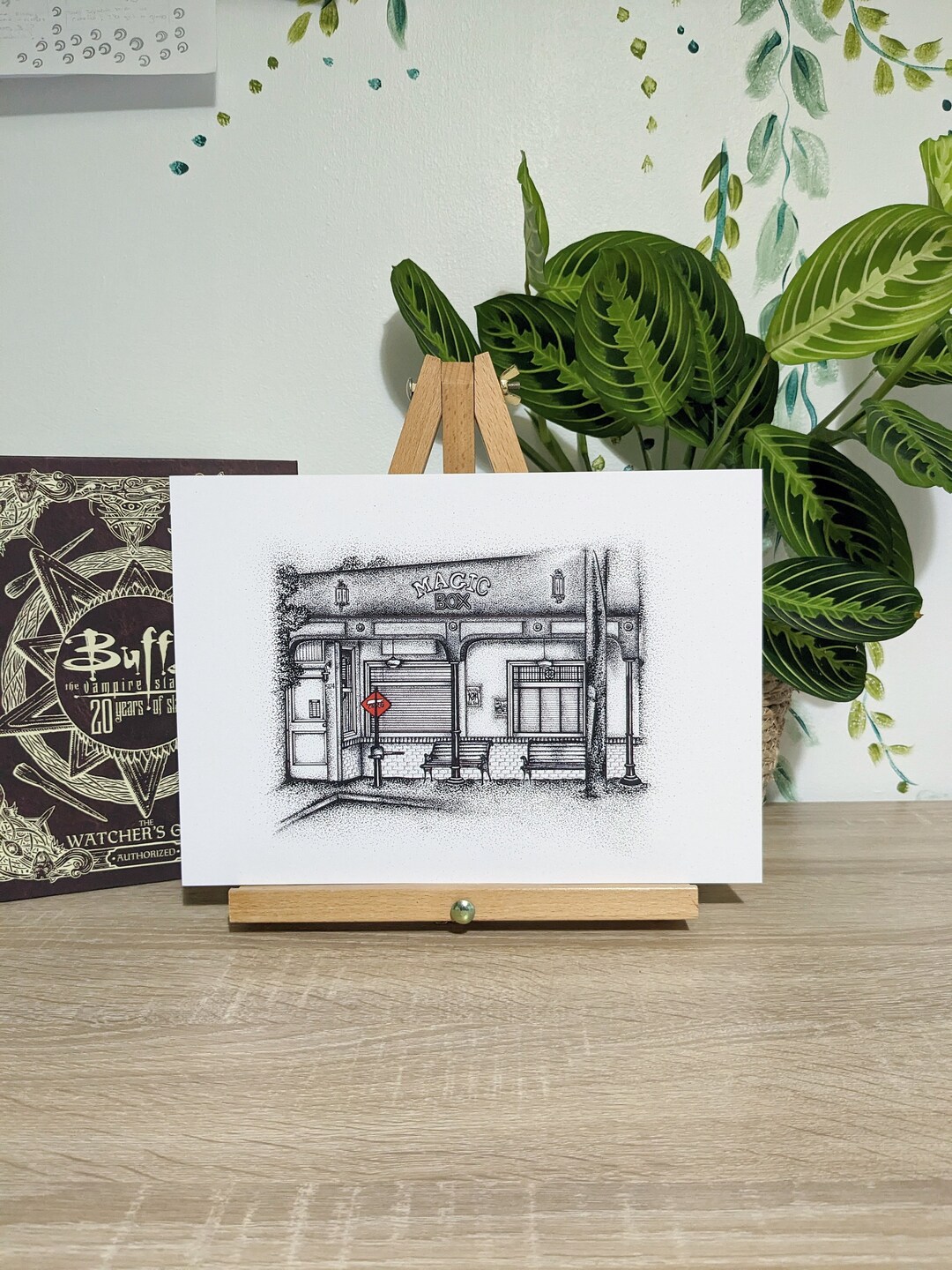 Buffy the Vampire Slayer Print, the Magic Box, Giles Magic Shop, Buffy ...