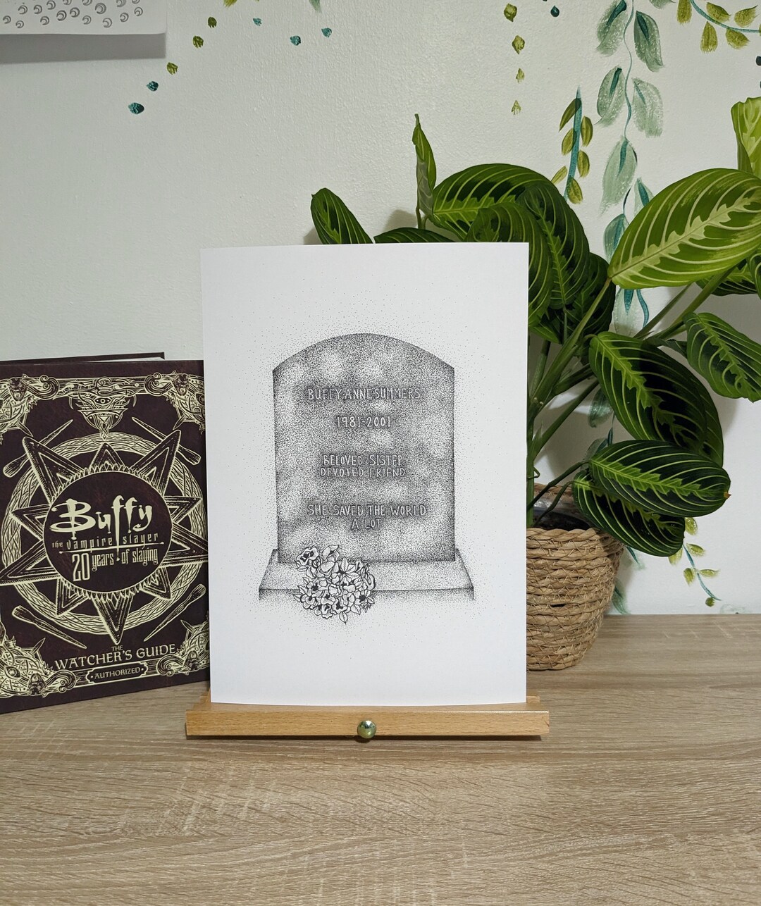 Buffy the Vampire Slayer Sunnydale High School Artwork Print Wall Decor ...