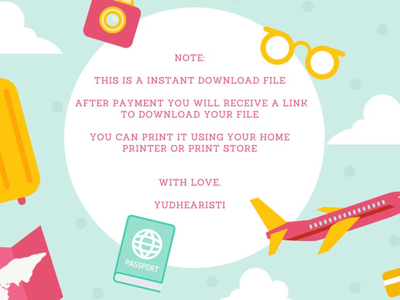 BEST Bundle and Value Name and Thank You Card in Postcard Theme - Etsy