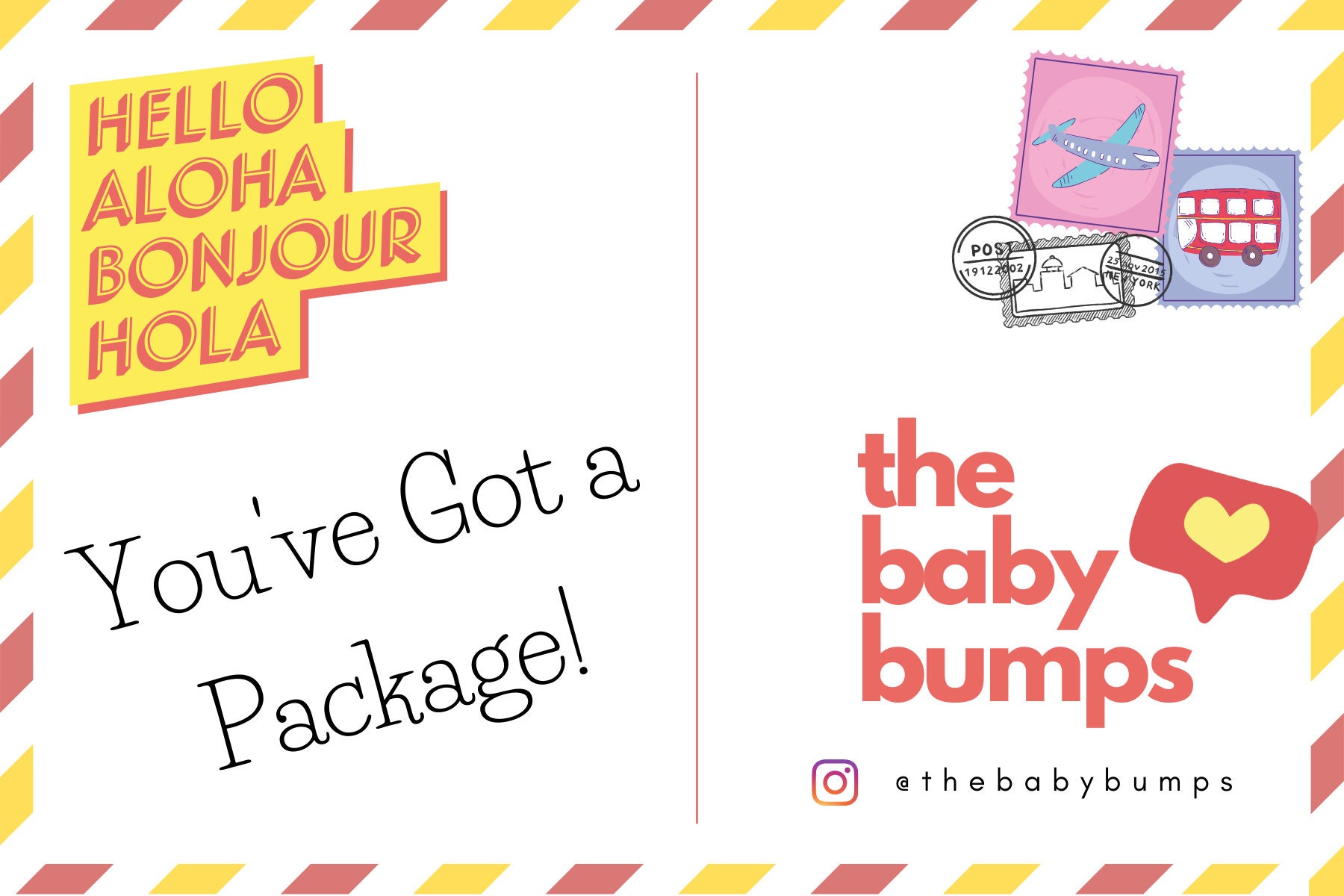 BEST Bundle and Value Name and Thank You Card in Postcard Theme - Etsy