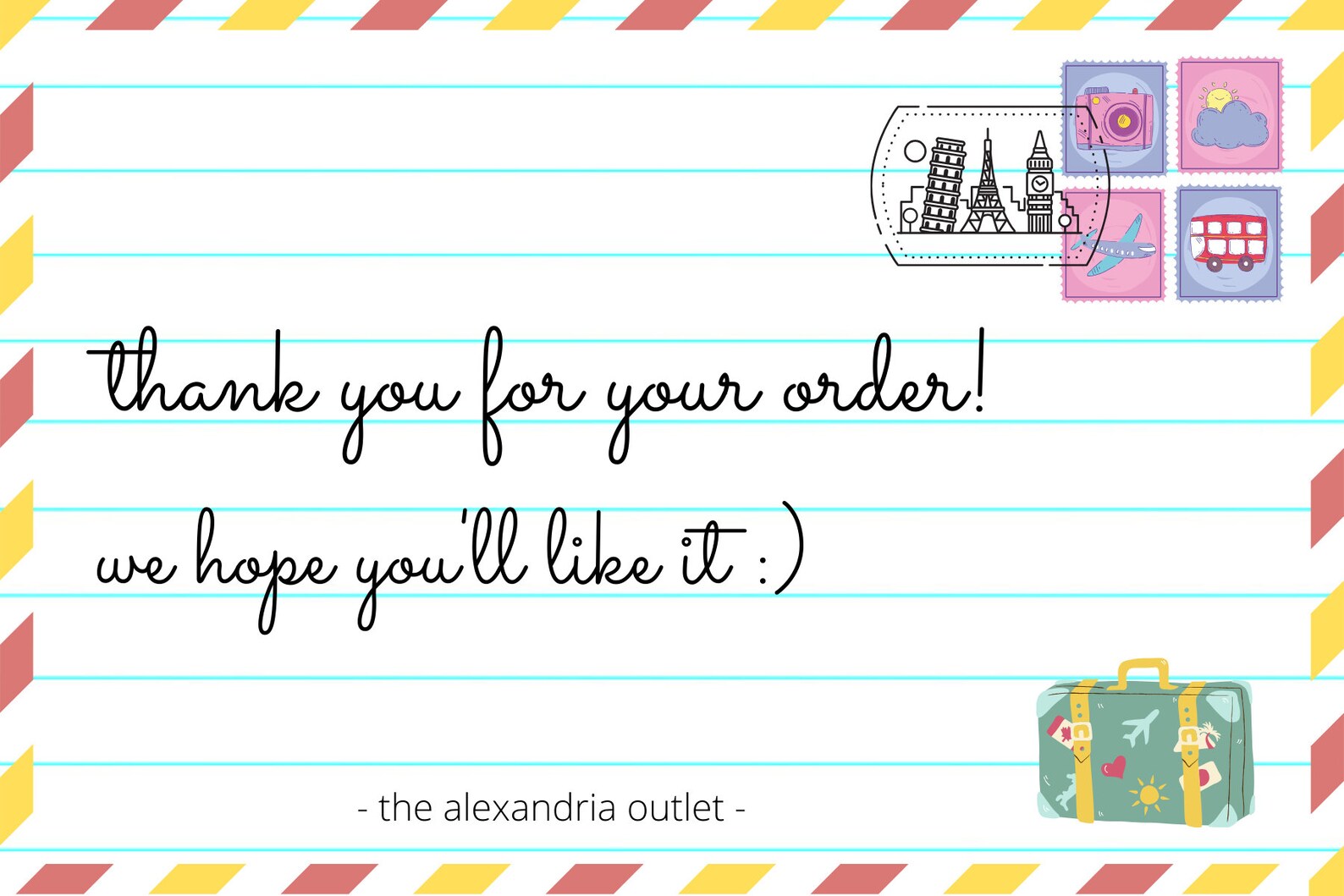 BEST Bundle and Value Name and Thank You Card in Postcard Theme - Etsy