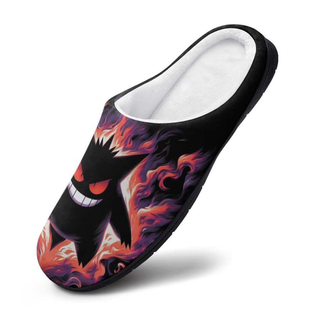 Pokemon Gengar Cotton Slippers - Etsy