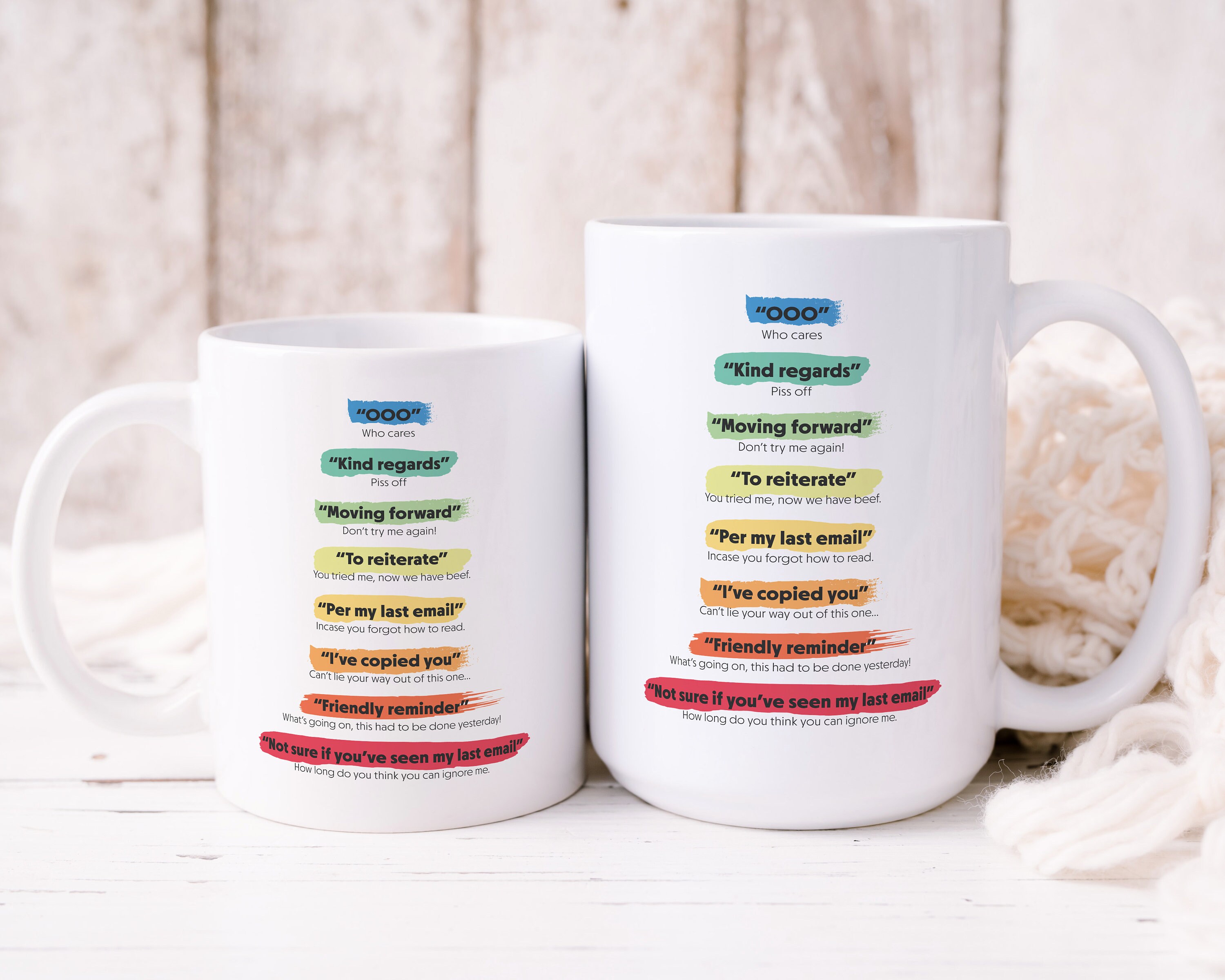 Funny Office Mug Gift White Elephant Gift Coworker Gift Leaving Gift ...